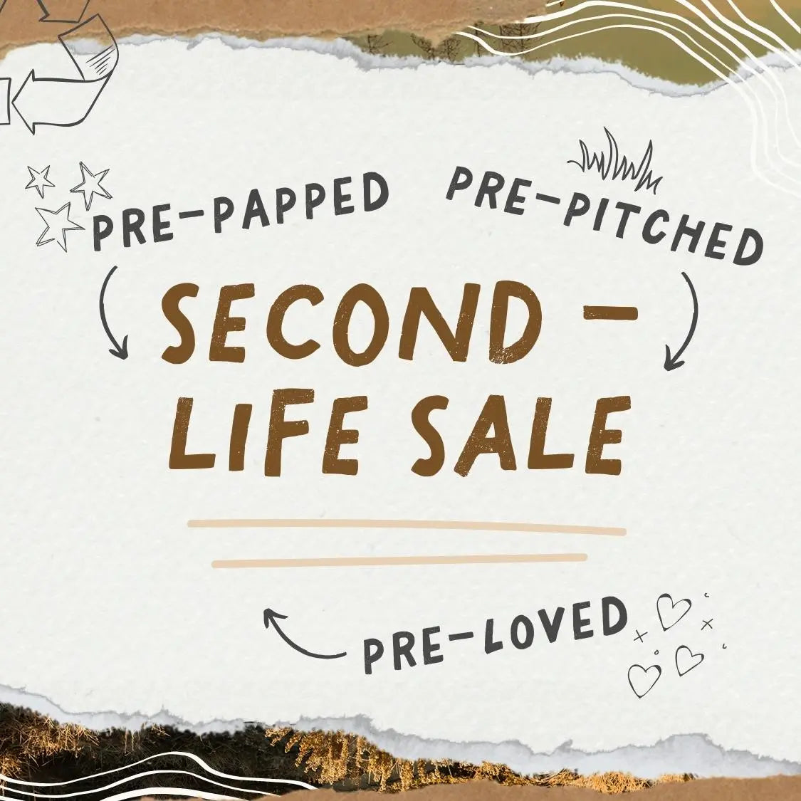 SECOND LIFE SALE ♻️ PRE-PITCH, PRE-PAPPED, PE-LOVED GLAMPING ...