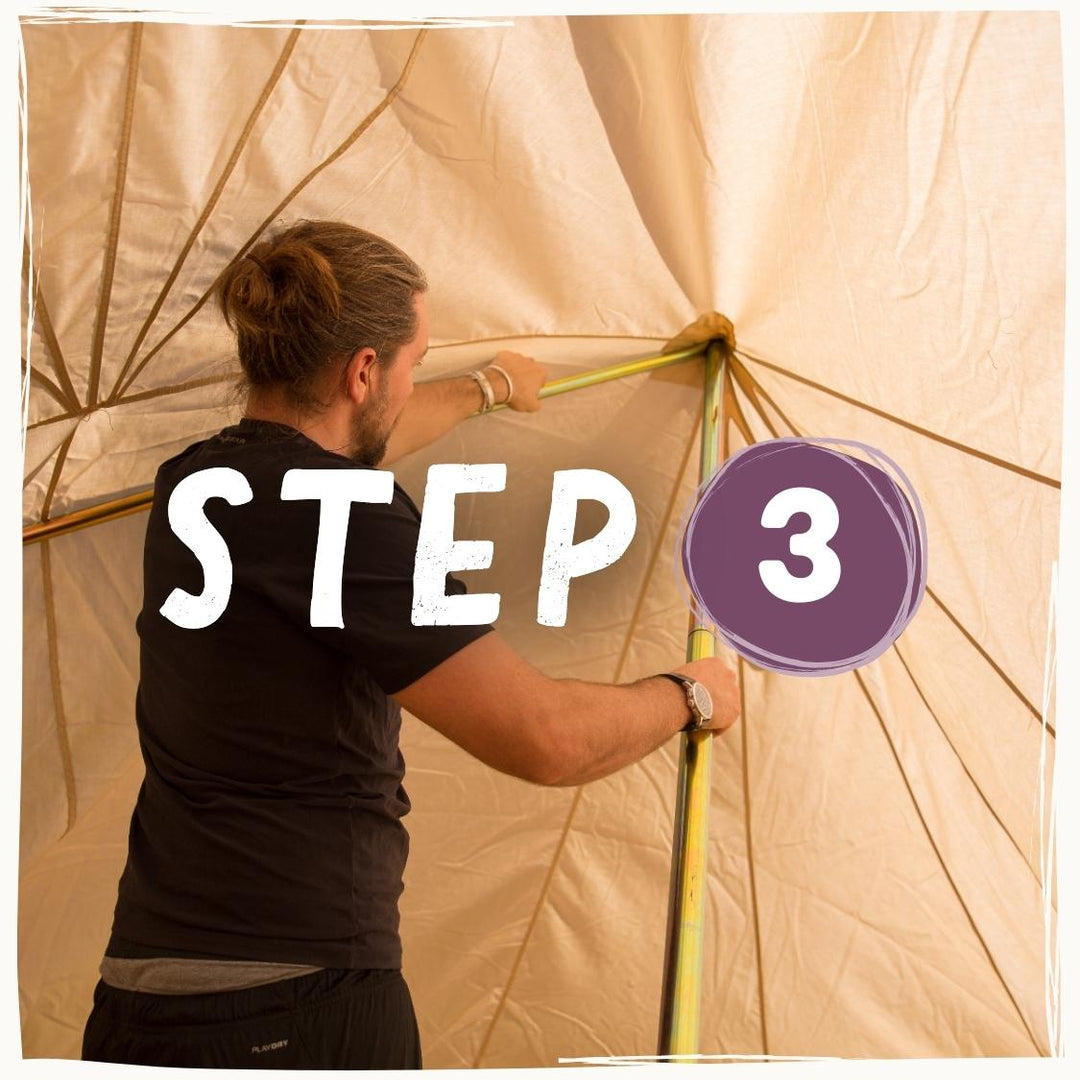 Boutique Camping Star Emperor Bell Tent Instructions | Pitch It Perfect