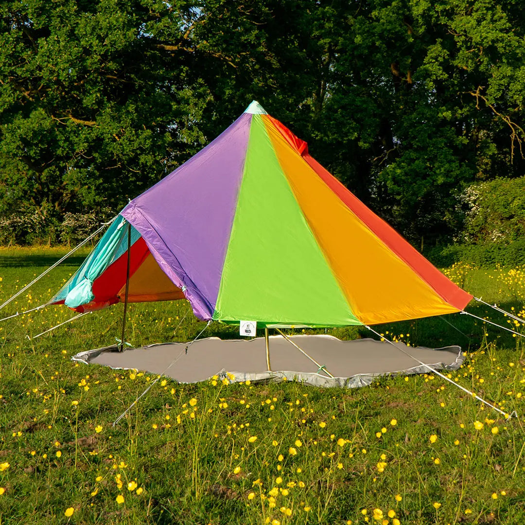 Multicolour Classic Bell Tent - Boutique Camping
