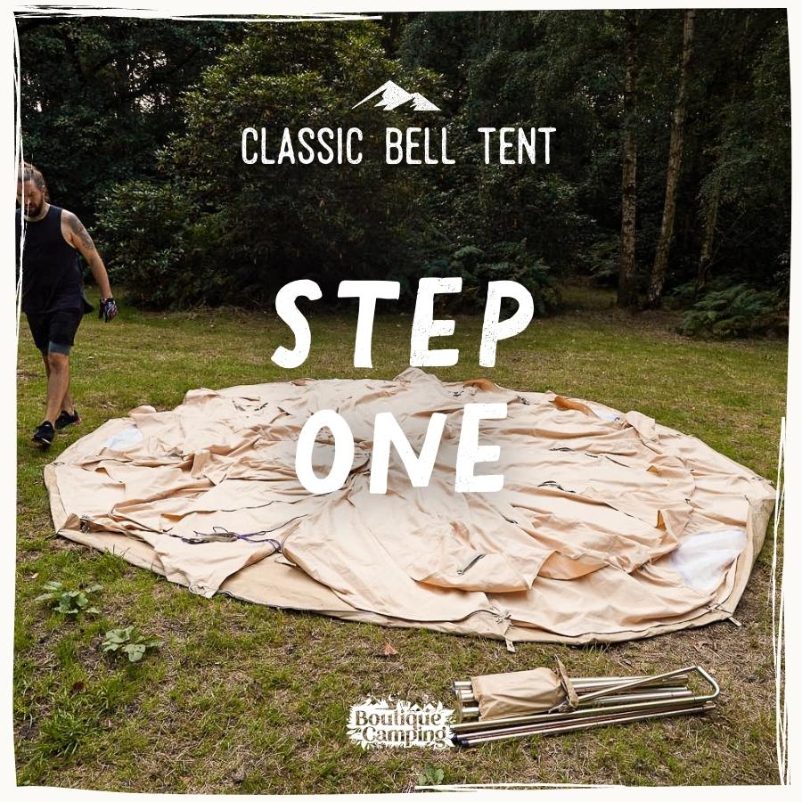 Boutique Camping Classic Bell Tent Instructions | Pitch It Perfect
