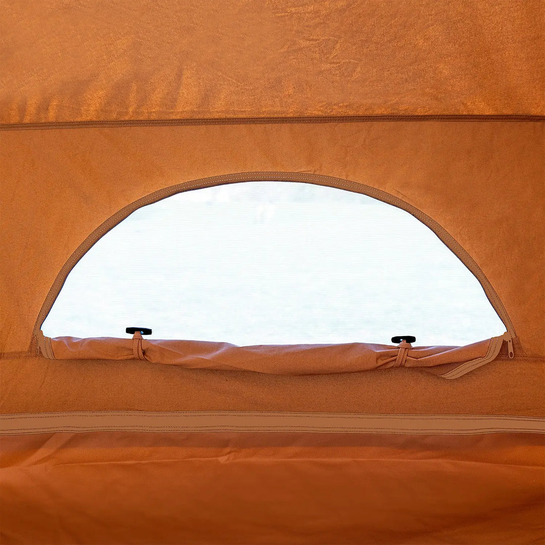 Classic Bell Tent Cotton Double Door 5m - coffee 100% cotton – Boutique ...