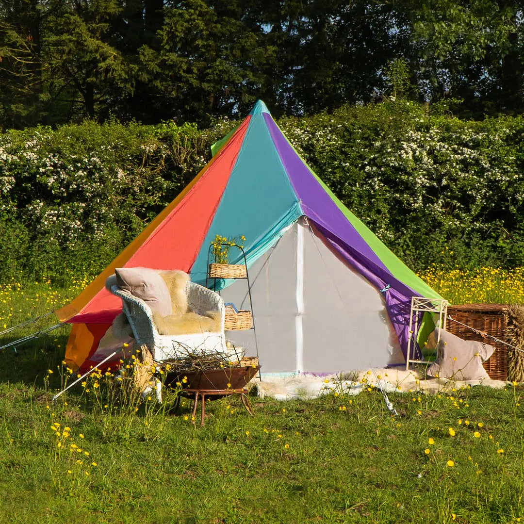 Multicolour Classic Bell Tent – Boutique Camping