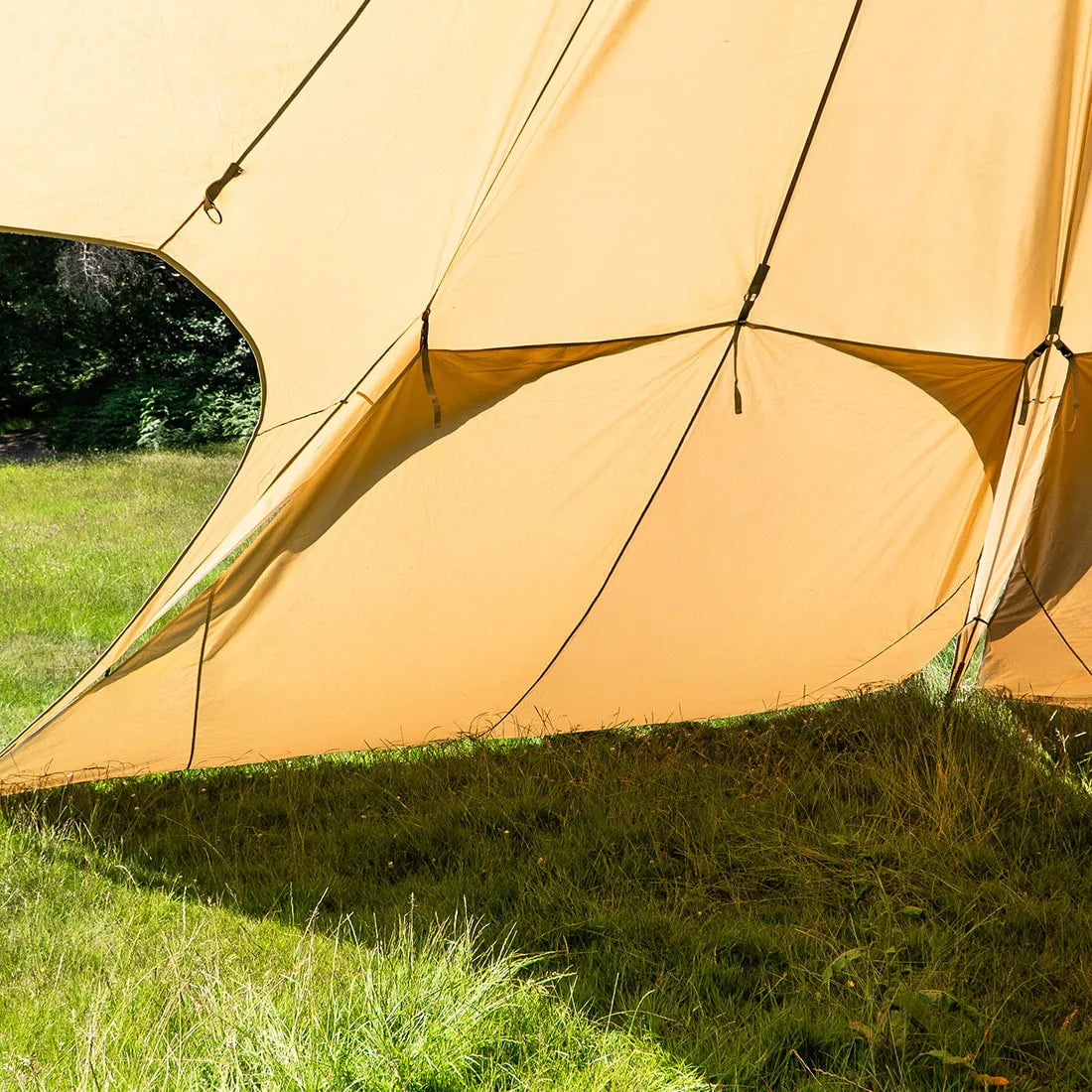 10m Star Shade Canopy Walls - Boutique Camping