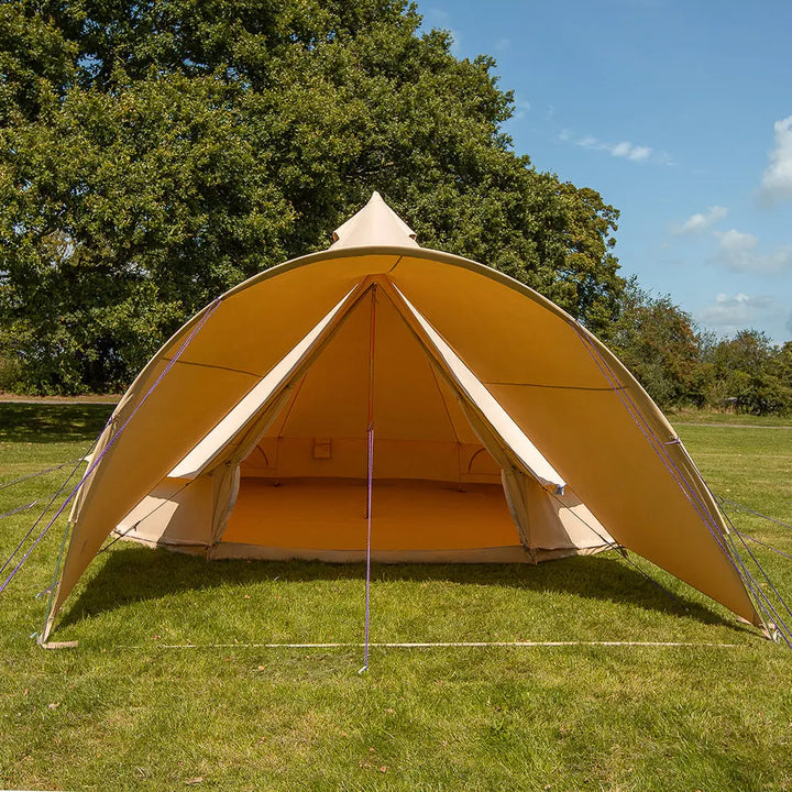 Curved Canopy - Boutique Camping
