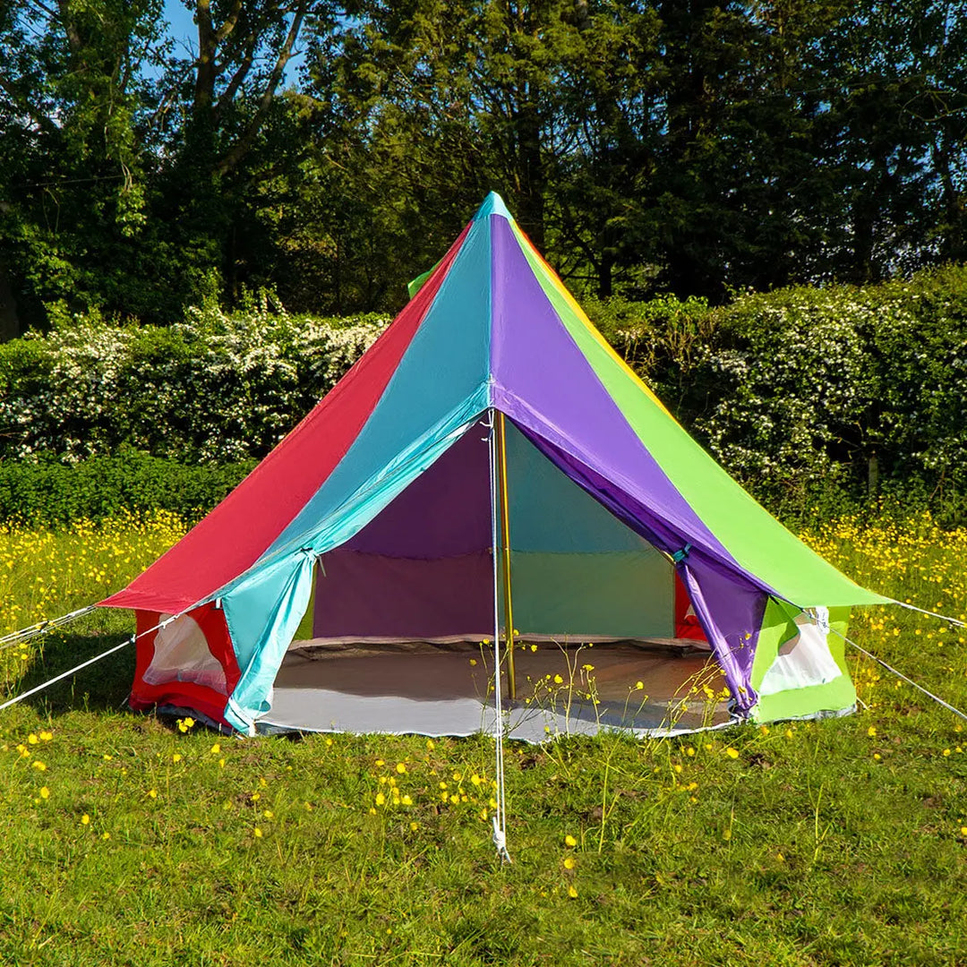 Multicolour Classic Bell Tent - Boutique Camping