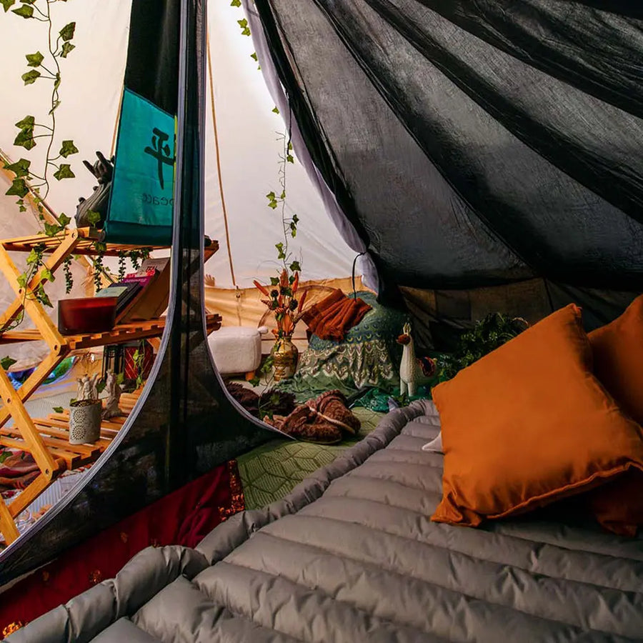 Roll Up Oxford Bed – Boutique Camping